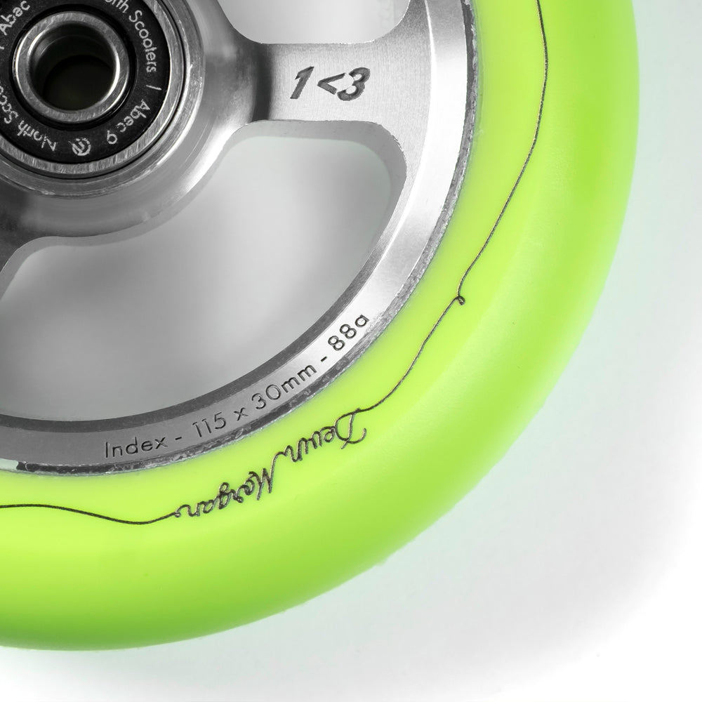 North Devin Morgan Signature Wheel 24mm - G6 – North Scooters